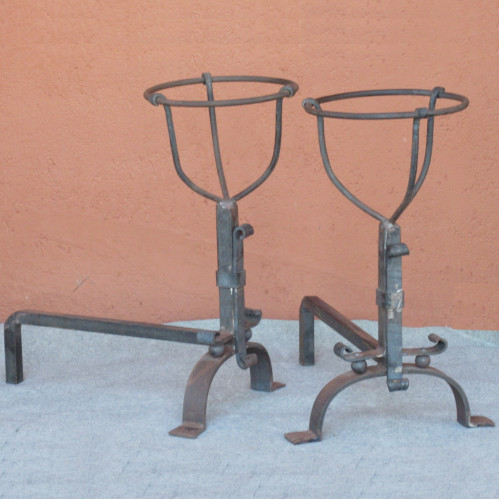 Alari camino ferro forgiato. COPPE