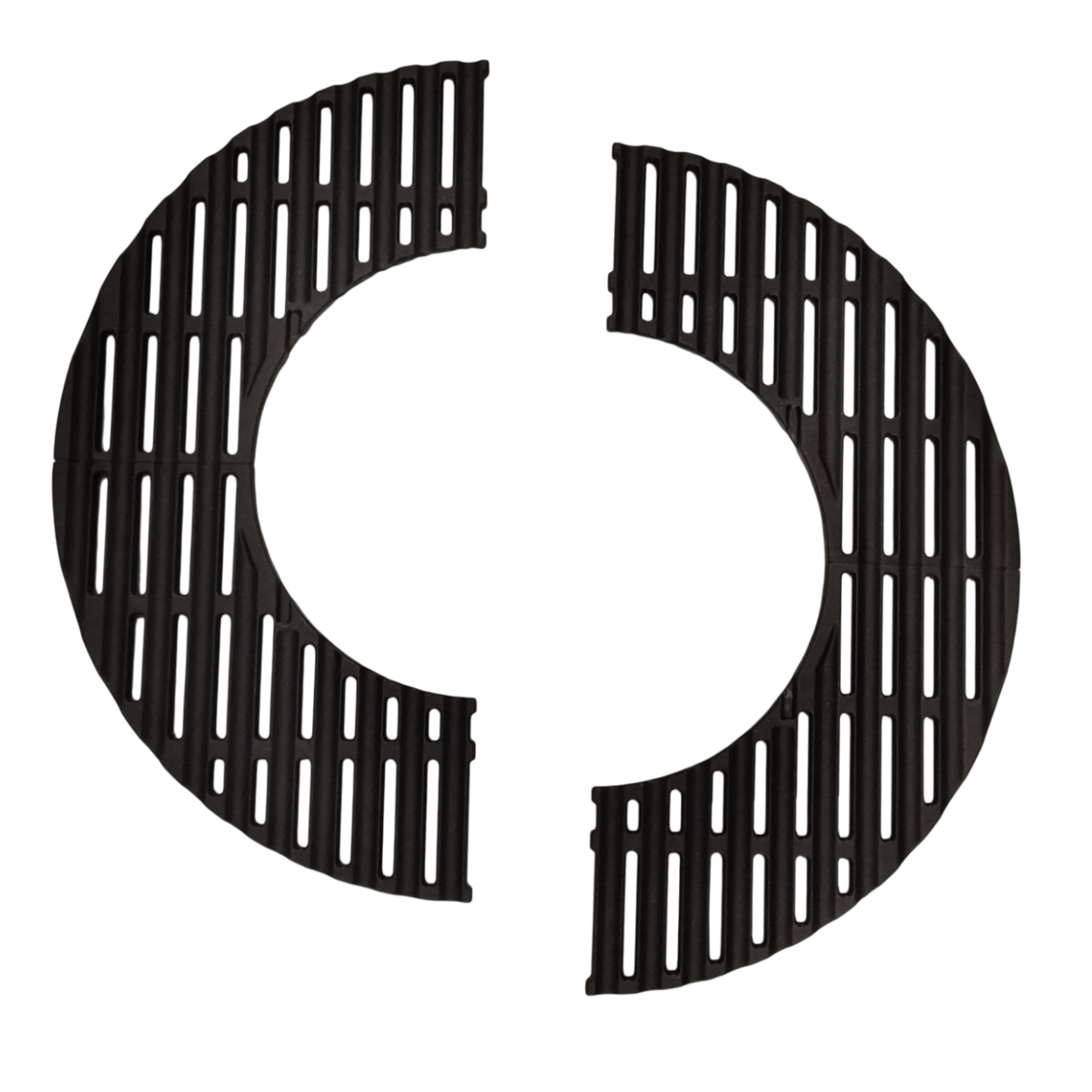 Coppia di griglie semicircolari in ghisa. CFI-GRATE545